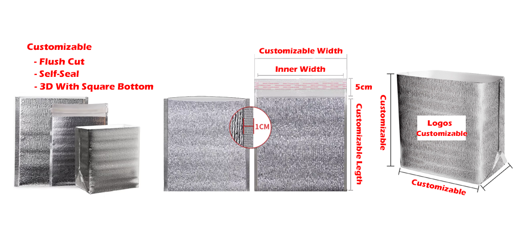 Manufacturer of Wholesale Aluminum Foil Thermal Insulation Bags ...